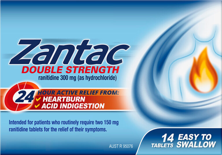 Zantac 12 Hour Active Relief | 150mg Ranitidine Tablet
