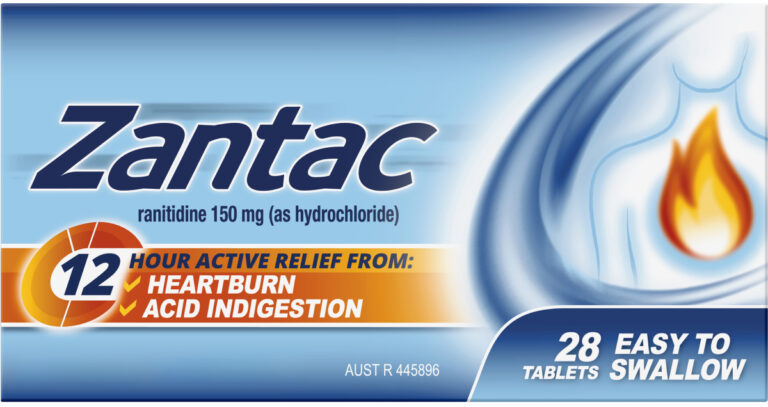 Zantac 12 Hour Active Relief | 150mg Ranitidine Tablet
